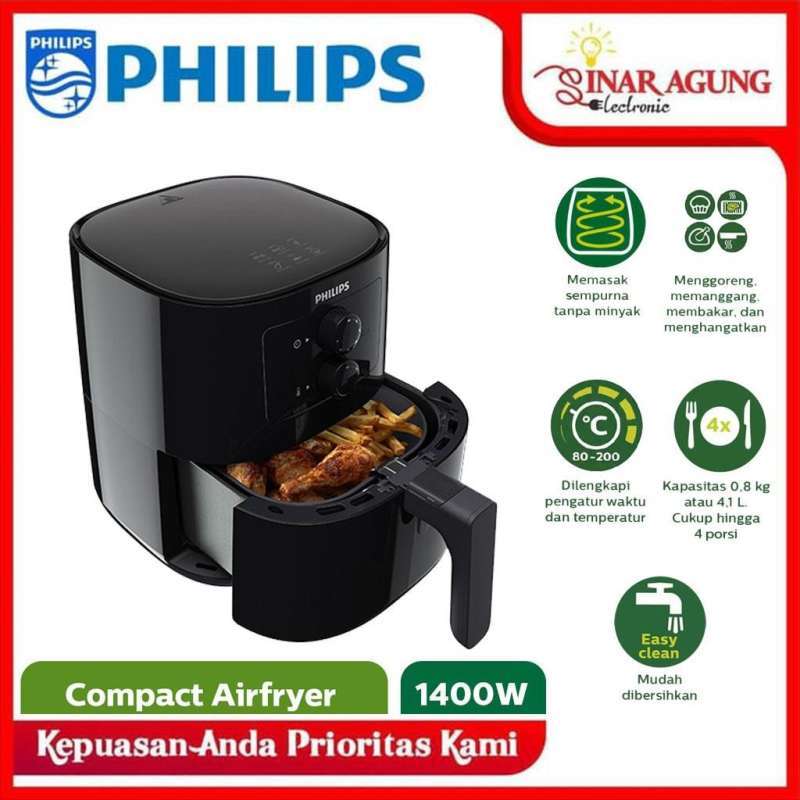 Promo PHILIPS ESSENTIAL AIR FRYER 4L HD9200 HD-9200 HD 9200 - GARANSI ...