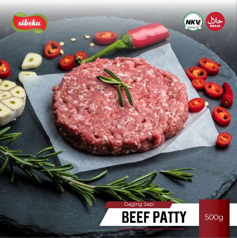 Jual Daging Sapi Wagyu Beef Patty Halal & Higienis 500 gram (5pcs x ...