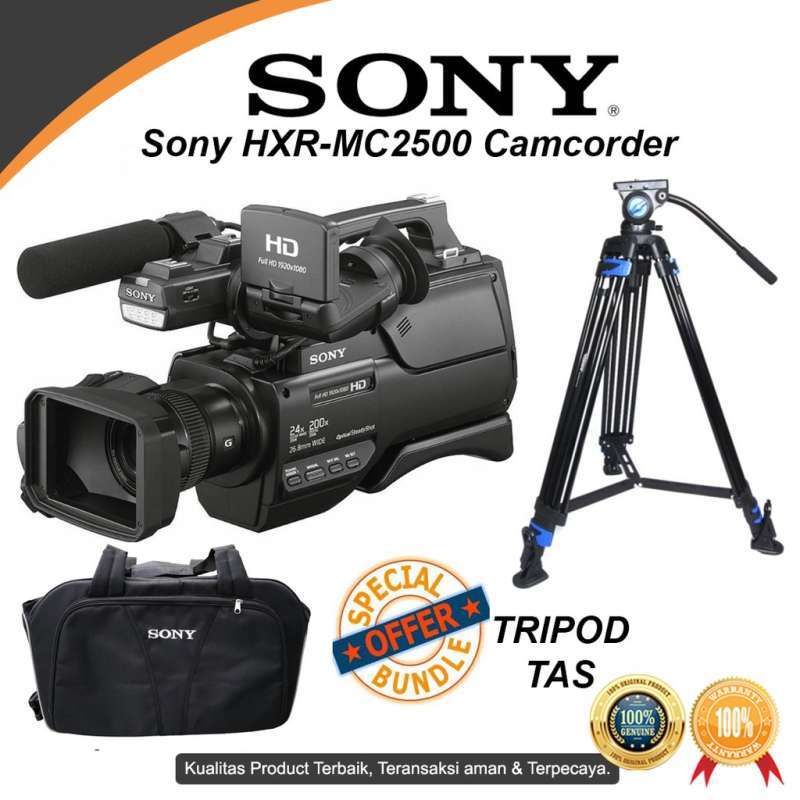 Jual Sony Hxr-mc2500 Camcorder - Handycam Mc 2500 Resmi Sony Indonesia ...