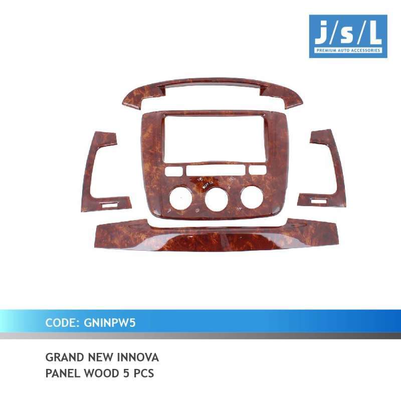 Jual Panel wood Dashboard 5pc Toyota Grand New Innova 2011-2015 di ...