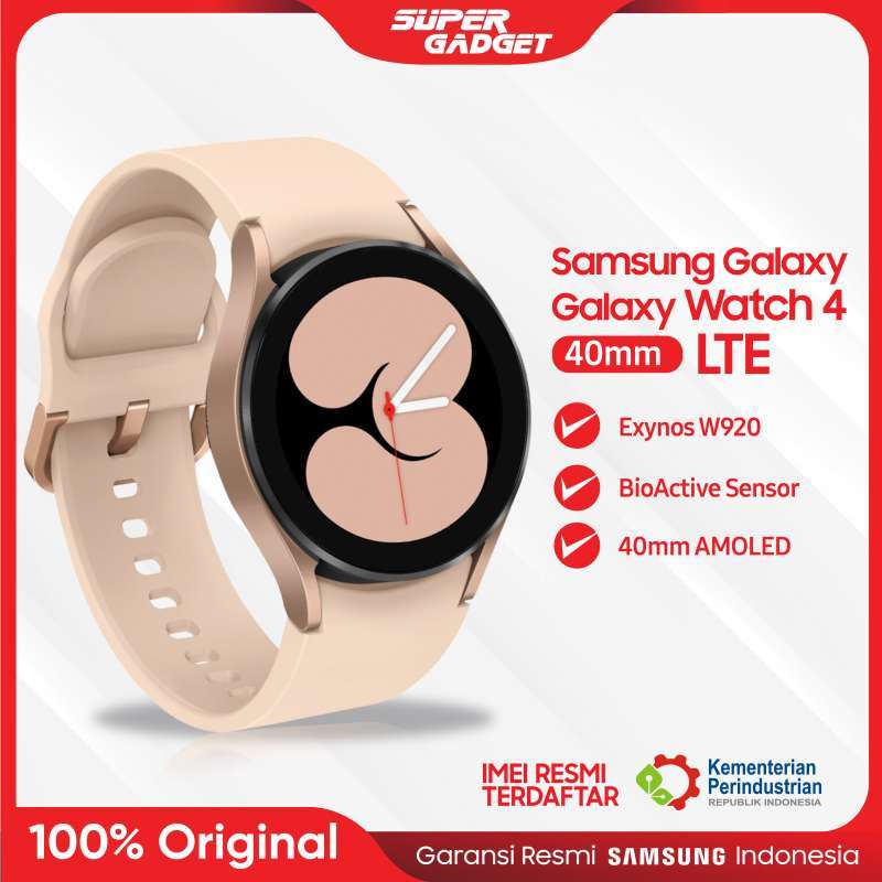 Jual Samsung Galaxy Watch 4 40mm LTE Smartwatch Jam Tangan Bluetooth ...