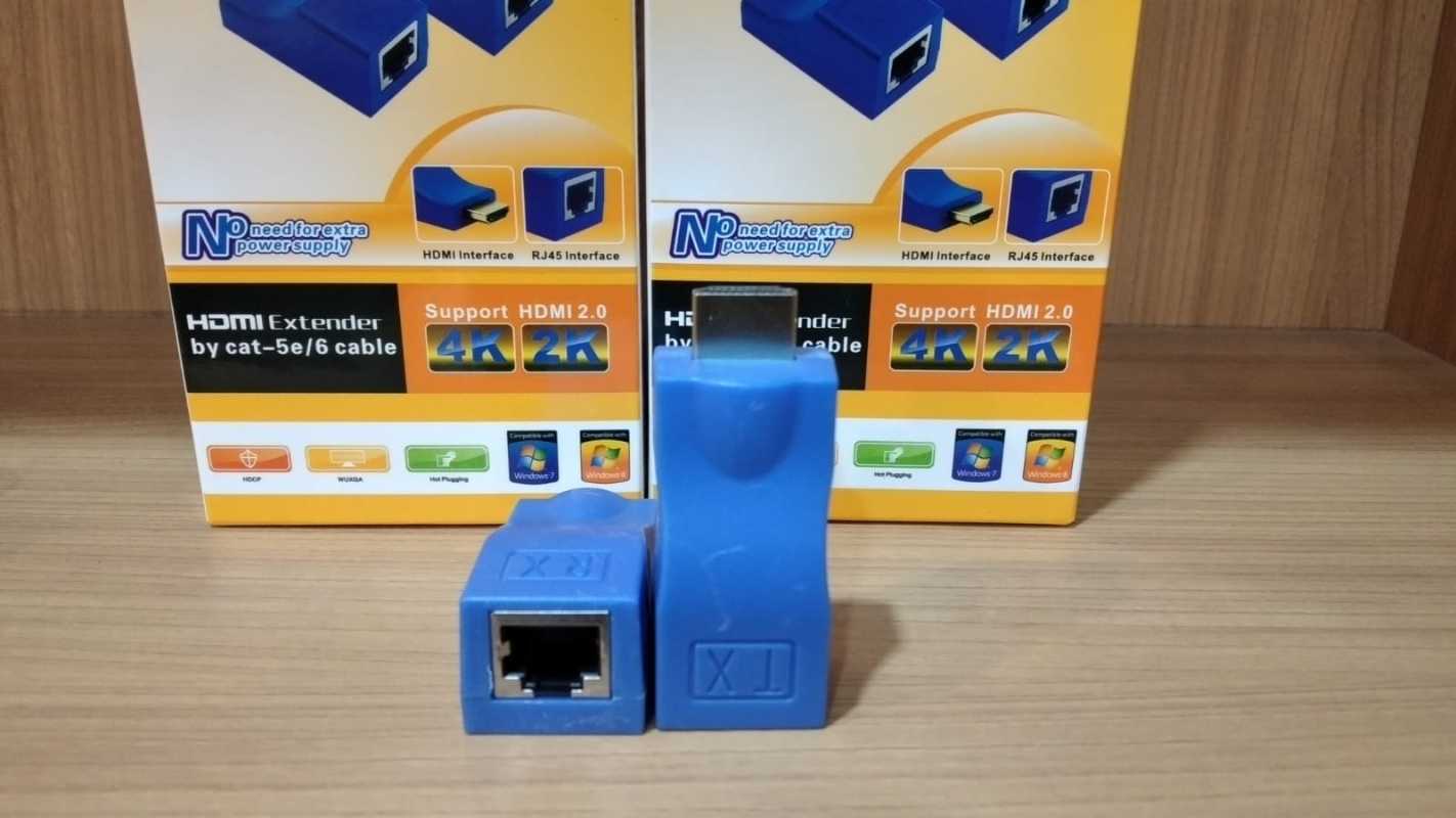 Jual Hdmi Extender 30 Meter / Over Rj45 Cat5/cat6 Single Di Seller Asia ...