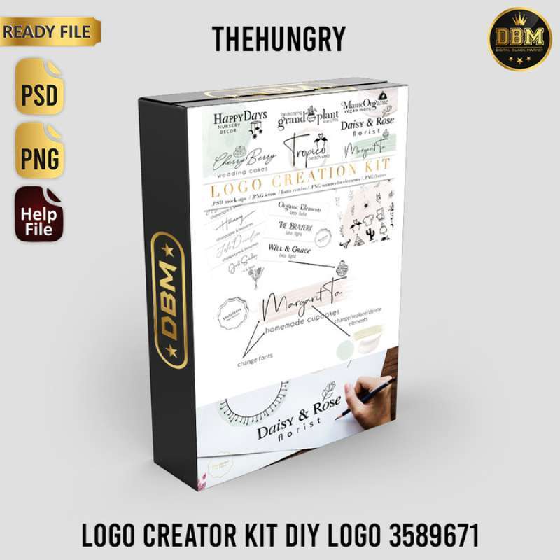 Jual Logo Creator Kit Diy Logo Di Seller Digital Black Market - Bahagia ...