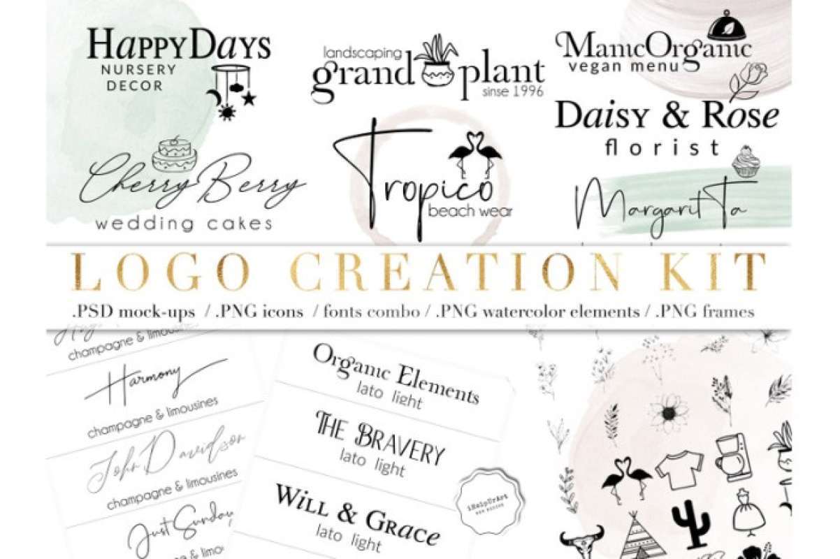 Jual Logo Creator Kit Diy Logo Di Seller Digital Black Market - Bahagia ...