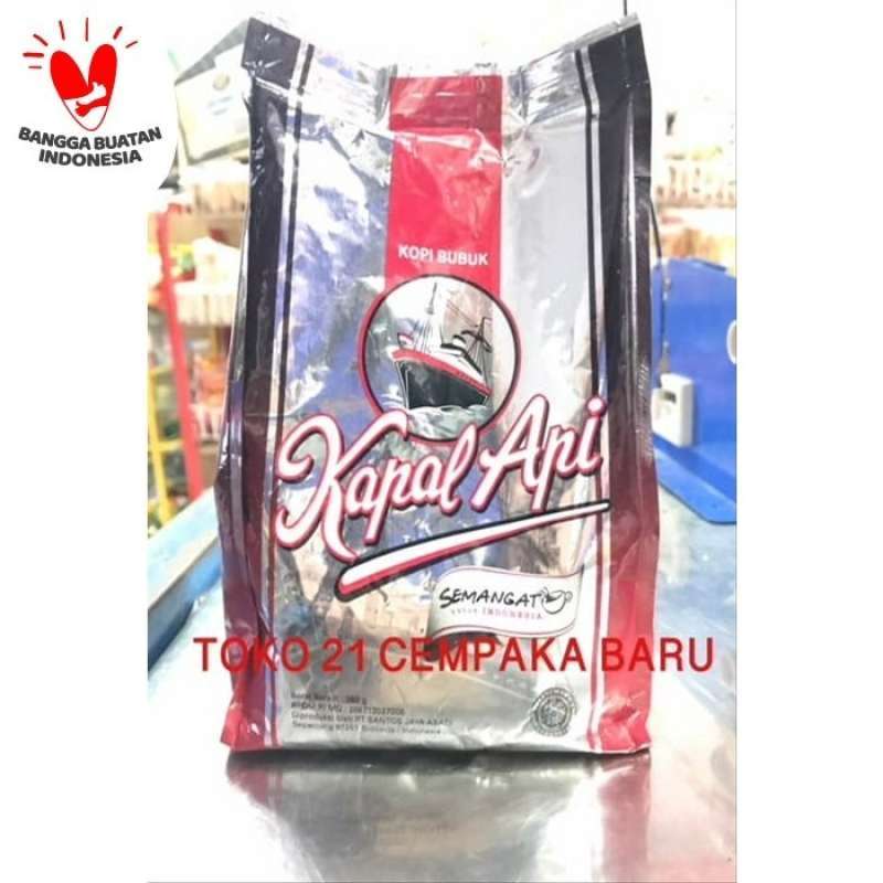 Jual Kapal Api Silver yang Biasa Pouch 380 gram | Kopi Kapal Api 380g ...