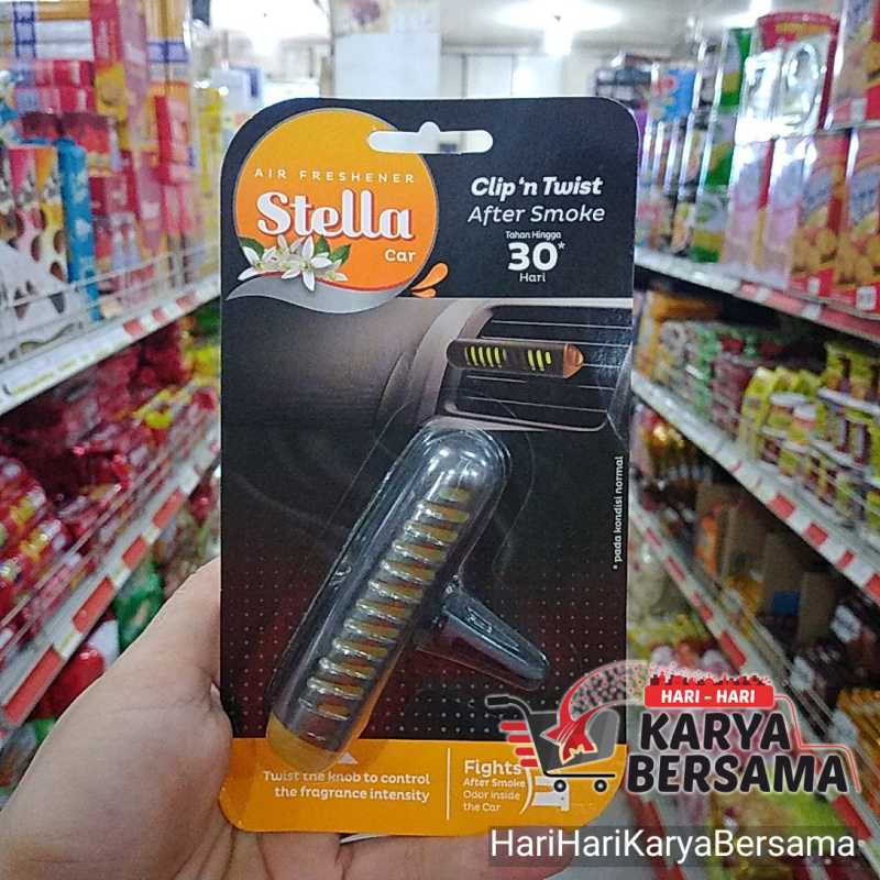 Jual Stella Car Air Freshener Clip'n Twist After Smoke 1's Di Seller ...