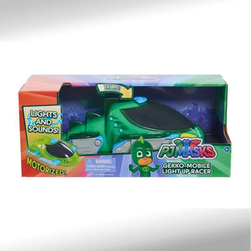 Promo PJMasks PJ Masks Light & Sounds Motorized Gekko Mobile Light Up ...