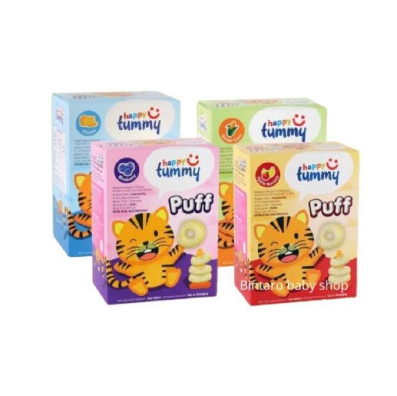 Jual HAPPY TUMMY PUFF / BABY SNACK di Seller BINTARO BABY SHOP - Kota ...