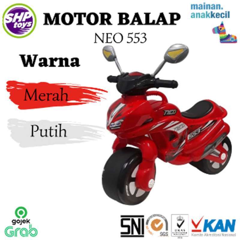 Jual MAINAN MOTOR BALAP / MOBIL ANAK / MAINAN ANAK / MOTOR ANAK SHP NEO ...