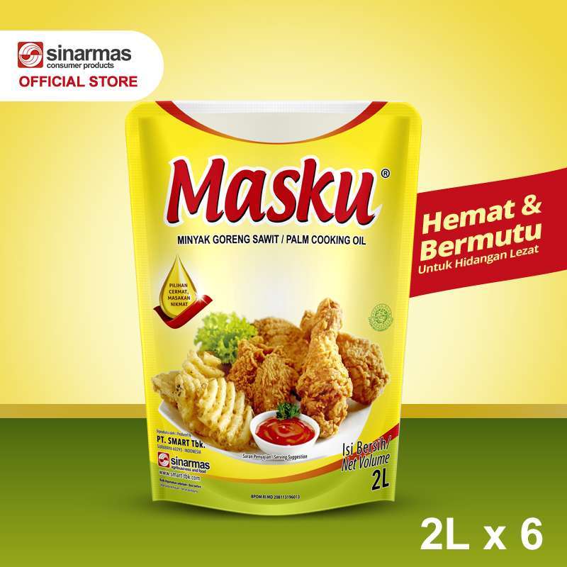 Jual Masku Minyak Goreng Pouch [6 Pcs x 2 L] di Seller Sinar Mas ...