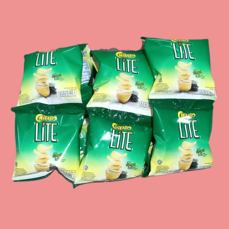 Jual Chitato Lite Rumput Laut Snack 14 Gr (10 Pcs/ Renceng) Di Seller ...