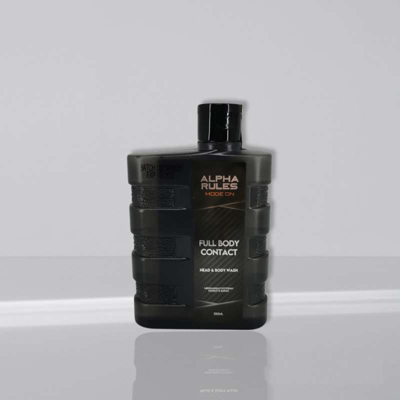 Promo Alpha Rules Mode On Full Body Contact - Body Wash & Shampoo 2 in ...