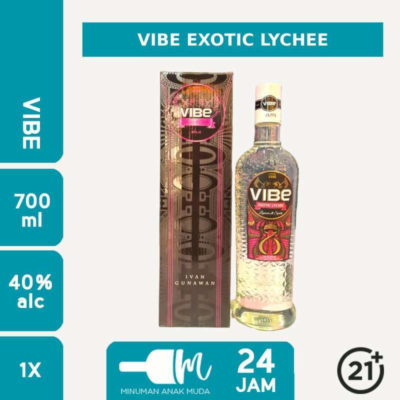 Jual Vibe Premium Exotic Lychee Leci 700ml di Seller Minuman Anak Muda ...