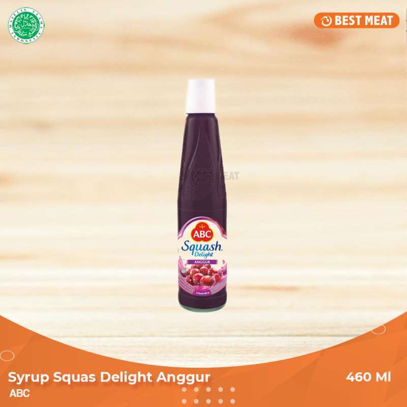Promo ABC Sirup Squas Delight Anggur 460 ml Diskon 24% di Seller Best ...