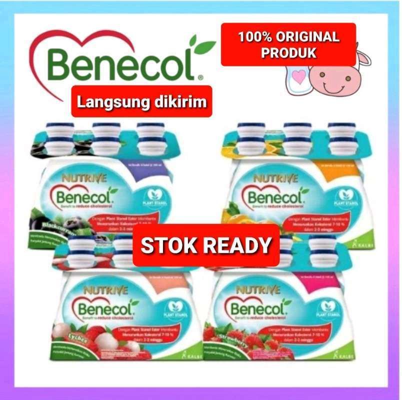 Promo Nutrive Benecol rasa leci . Benecol 6 x 100ml Diskon 20% di ...