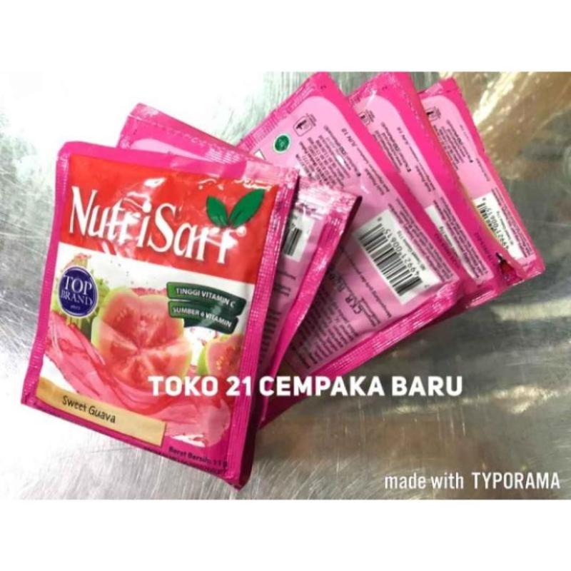 Jual Nutrisari 1 Renceng | Rasa Sweet Guava Jambu Biji ( 11g @ 10 ...