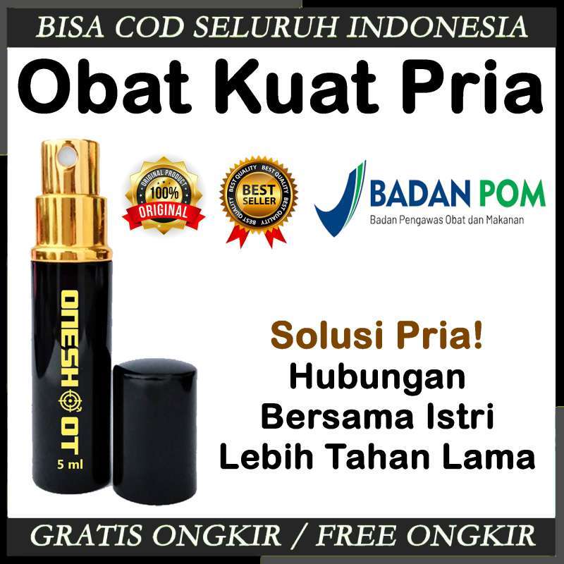 Jual Obat Kuat Semprot dan Oles Tahan Lama Pria Dewasa Herbal Original - ONESHOOT Spray di ...