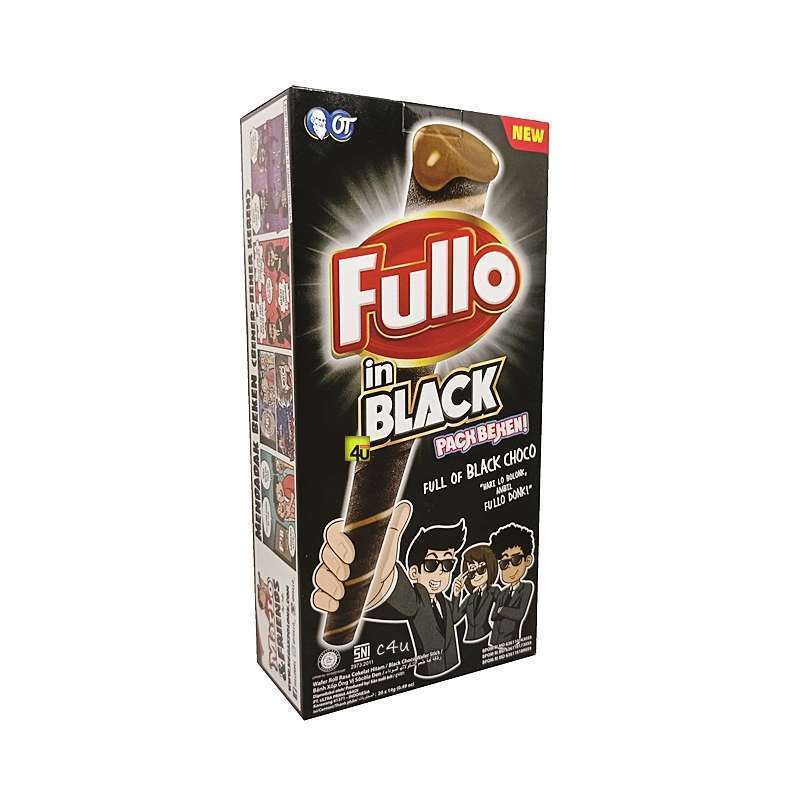 Jual Fullo Pack Beken - In Black Wafer Roll - Isi 20 Pcs Di Seller Kudo ...