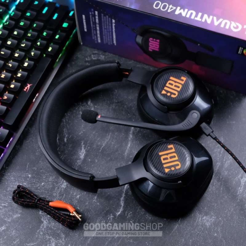 Promo JBL Quantum 400 - Gaming Headset - Hitam Diskon 29% di Seller Deltafone Papua - Kota ...