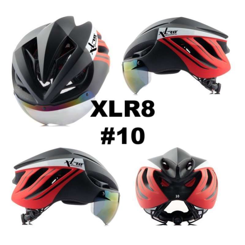 Jual XLR8 10 Cycling Helmet Helm Sepeda di Seller ADIMITRA ONLINE ...