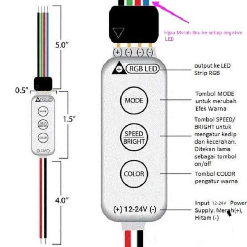 Jual Driver Rgb Colour Manual Controller Di Seller Dimasmart ...