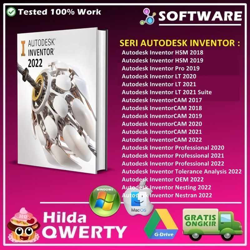 Jual Autodesk Inventor LENGKAP TERBARU untuk PC Laptop Windows di ...