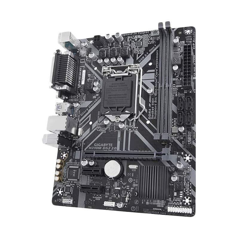 Jual Gigabyte H310M DS2 2.0 Motherboard Online Januari 2021 | Blibli