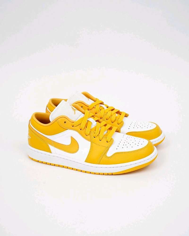 Jual Nike Air Jordan 1 Low Yellow Mustard Original Terbaru - Harga ...