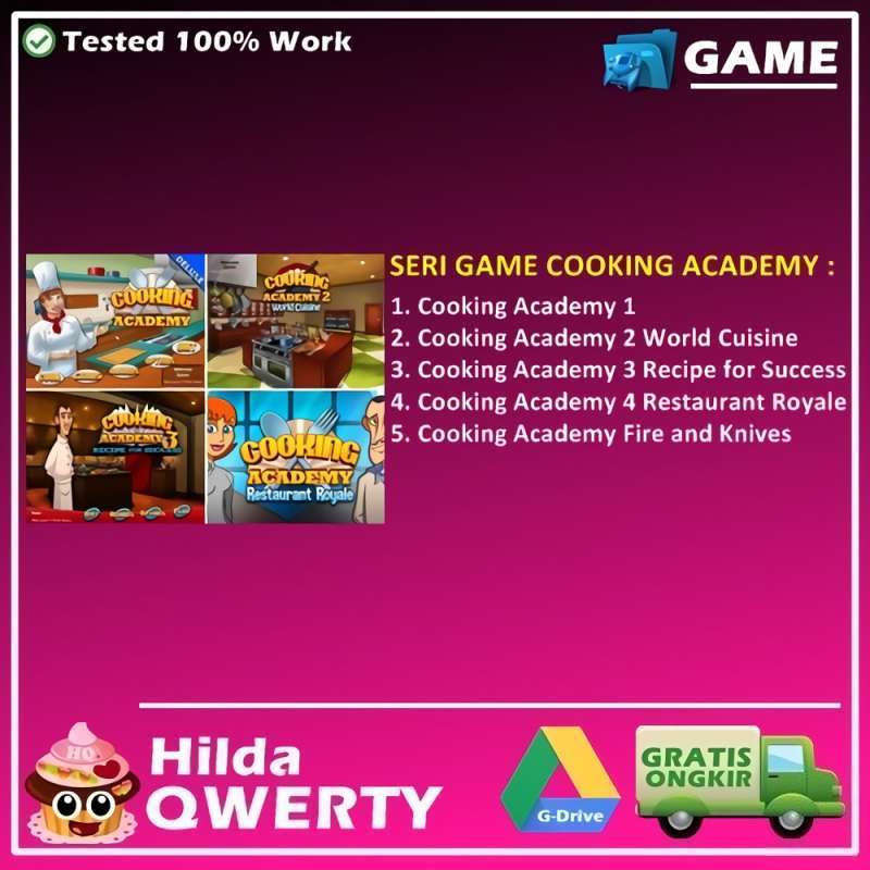 Jual Cooking Academy Paket Lengkap Semua Seri Untuk Pc Laptop Di Seller Hilda Qwerty - Gumuruh ...