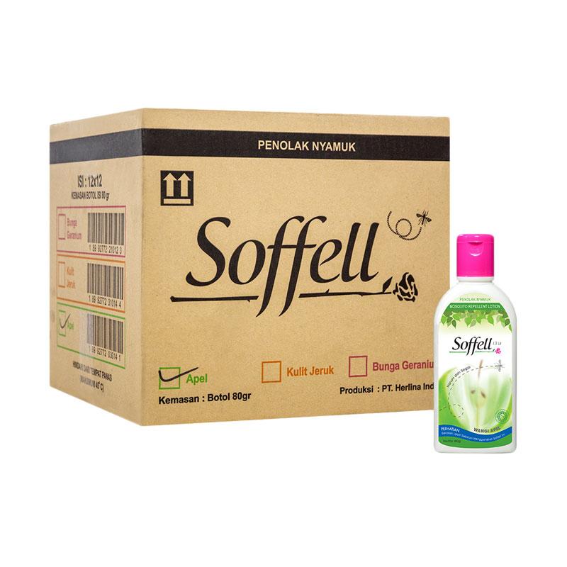 Jual Soffell Apel Lotion Anti Nyamuk Botol [1 Karton] Di Seller Enesis ...