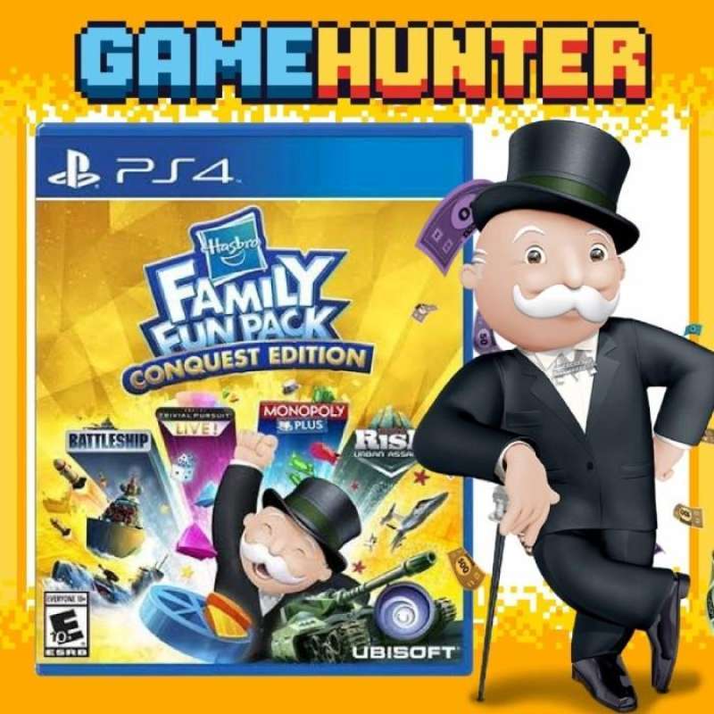 Jual PS4 Hasbro Family Fun Pack Conquest Edition / Monopoly PS4 di Seller GameHunter Official ...