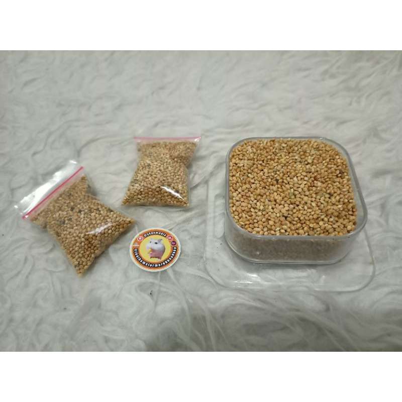 Jual Yellow Seed Milet Millet Mini Pack Biji Sehat Makanan Hamster ...