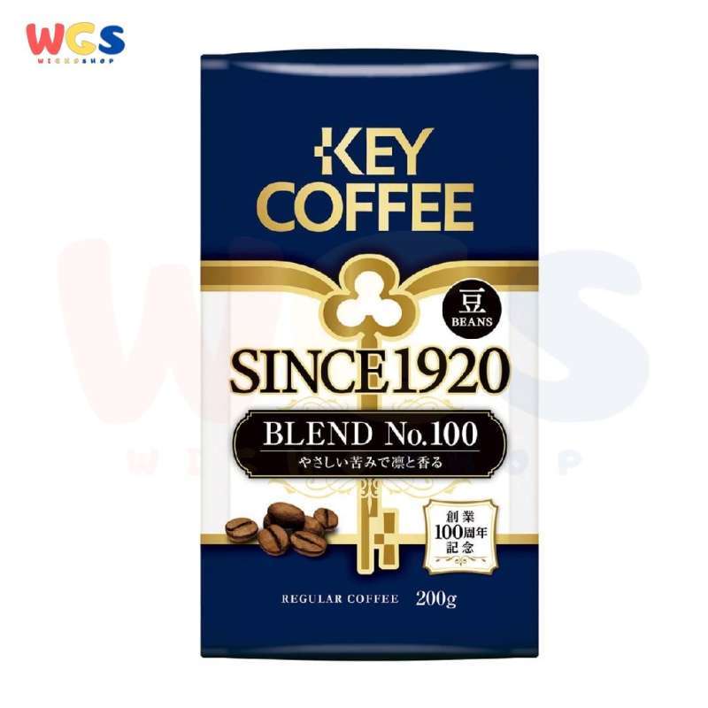Jual Key Coffee Since 1920 Blend No 100 Regular Coffee Beans 200g Di ...