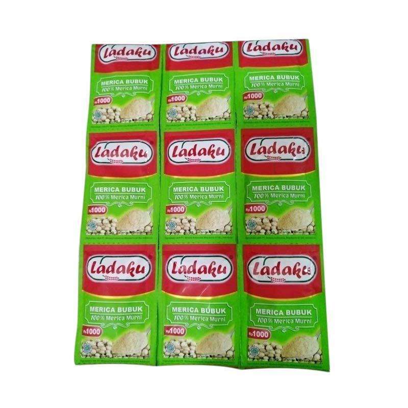 Jual Ladaku merica bubuk [ 4 g / 8 pak / 72 sachet /karton.] 1 renceng ...