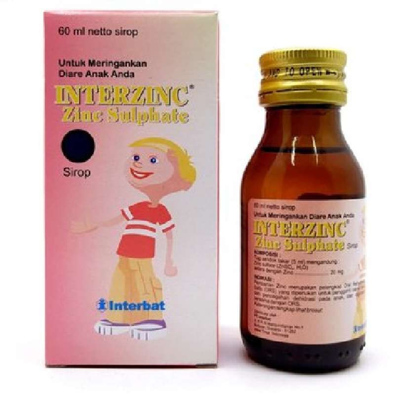Jual Interzinc Syrup 60 Ml - Mengatasai Diare Anak Di Seller Sejahtera ...
