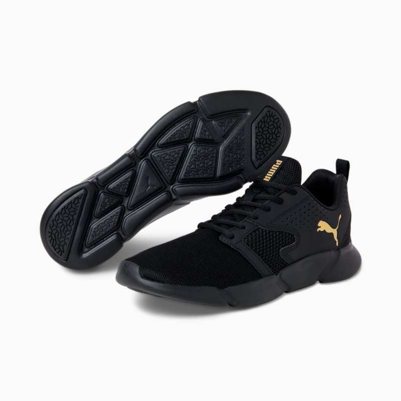 Jual PUMA Sepatu Lari INTERFLEX Modern Puma Black-Puma Team Gold ...