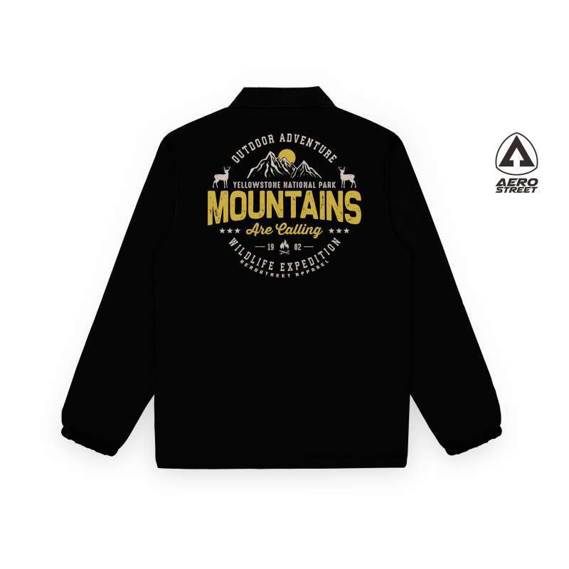 Jual Aerostreet Coach Jacket Outdoor Advanture Hitam Jaket DADAA - L di ...
