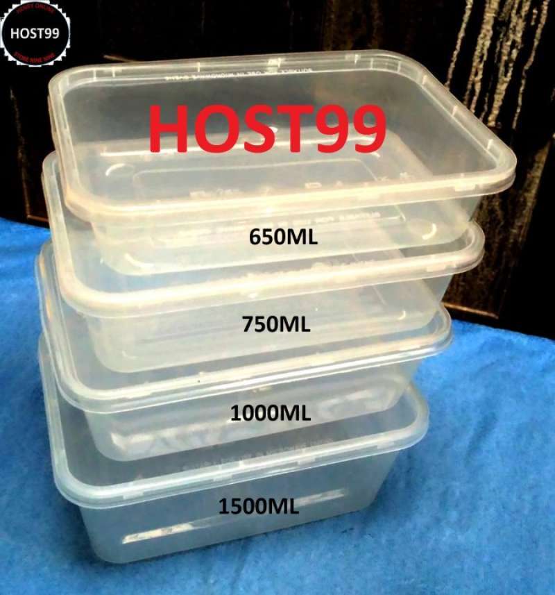 Jual Thinwall Kotak Box Tebal Tahan Panas Microwave FIM 1500ML di ...