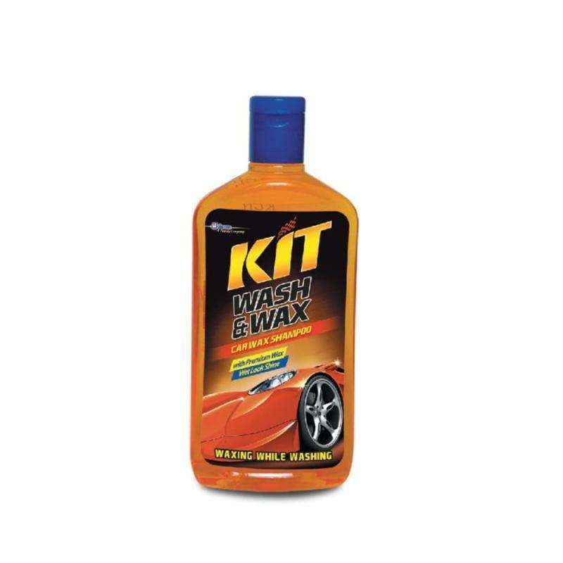 Jual KIT Wash & Wax Botol Shampoo Sampo Pelindung Cat Mobil 500Ml ...