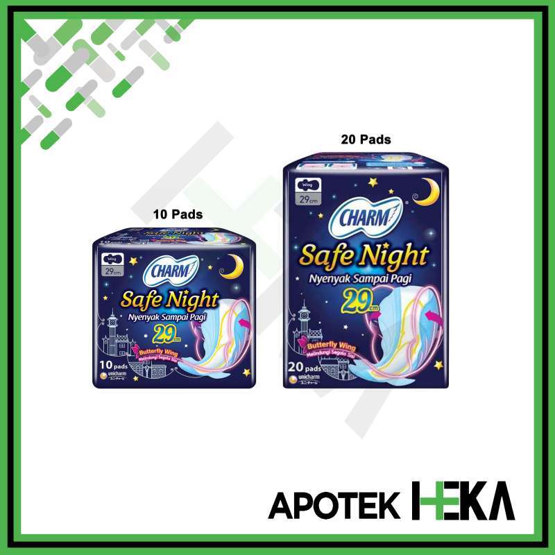 Jual Charm Body Fit Safe Night Wing 29 cm - 10p di Seller Apotek Heka ...