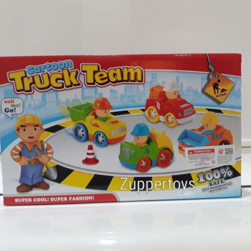 Jual Mainan Cartoon Truck Team Di Seller Pasar Murah Jakarta - Kebon ...