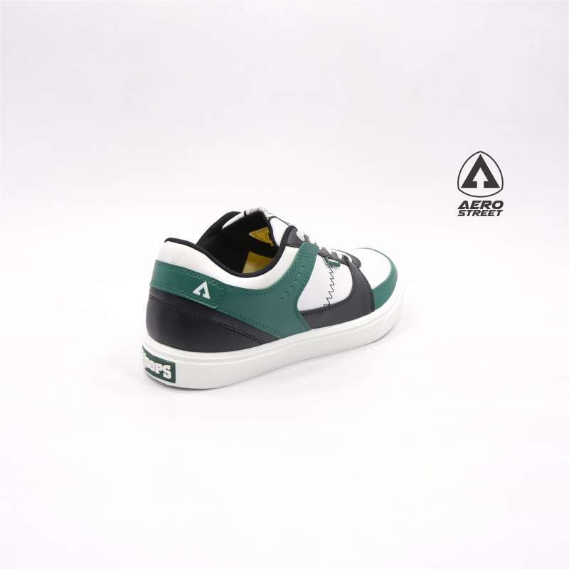 Jual Aerostreet 36-45 Hoops Low Hijau Tua Hitam - Sepatu Sneakers ...