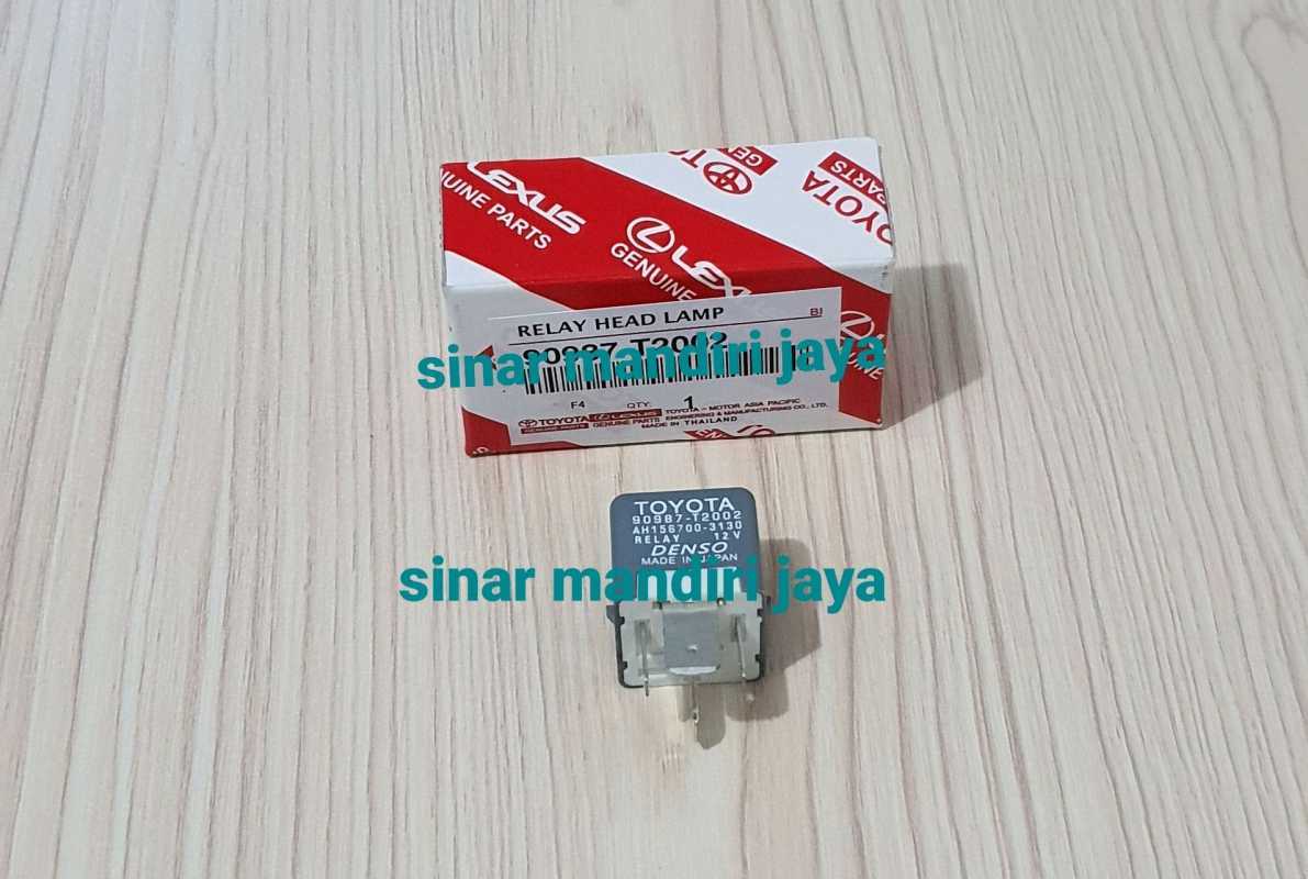 Jual RELAY HEAD LAMP TOYOTA AVANZA 12V KAKI 4 ASLI di Seller Sinar ...
