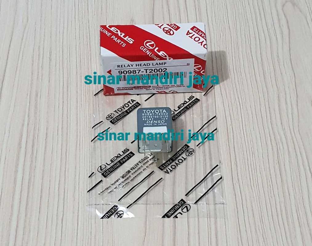 Jual RELAY HEAD LAMP TOYOTA AVANZA 12V KAKI 4 ASLI di Seller Sinar ...