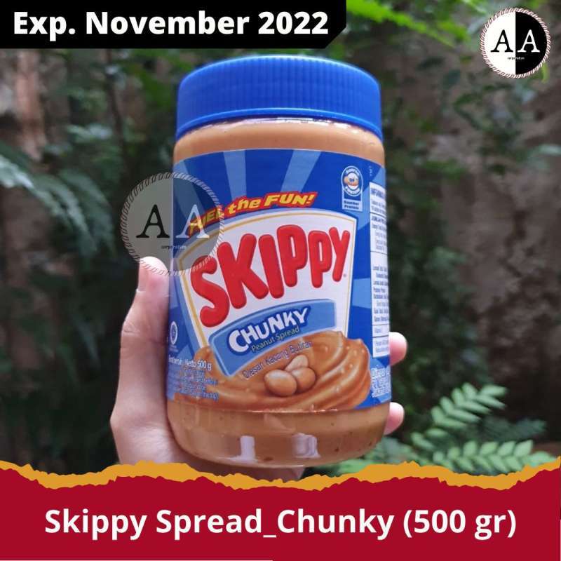 Jual Skippy Chunky 500gr| Selai Kacang Skippy Chunky 500 gr di Seller ...