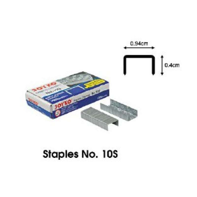 Jual Staples Isi Stapler Refill Stapler Joyko No. 10S 1 Box di Seller ...
