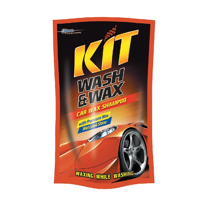 Promo KIT Wash & Wax Shampoo Mobil [800 mL/ Pouch] Diskon 9% di Seller ...