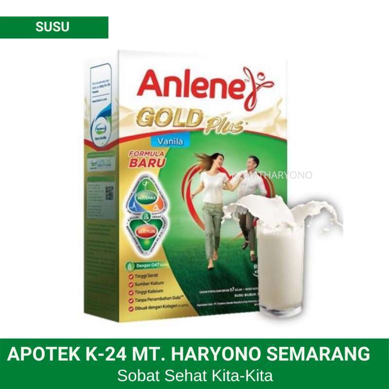 Jual Anlene Gold Plus Vanilla 250 Gram / Susu Kesehatan Tulang Diatas ...