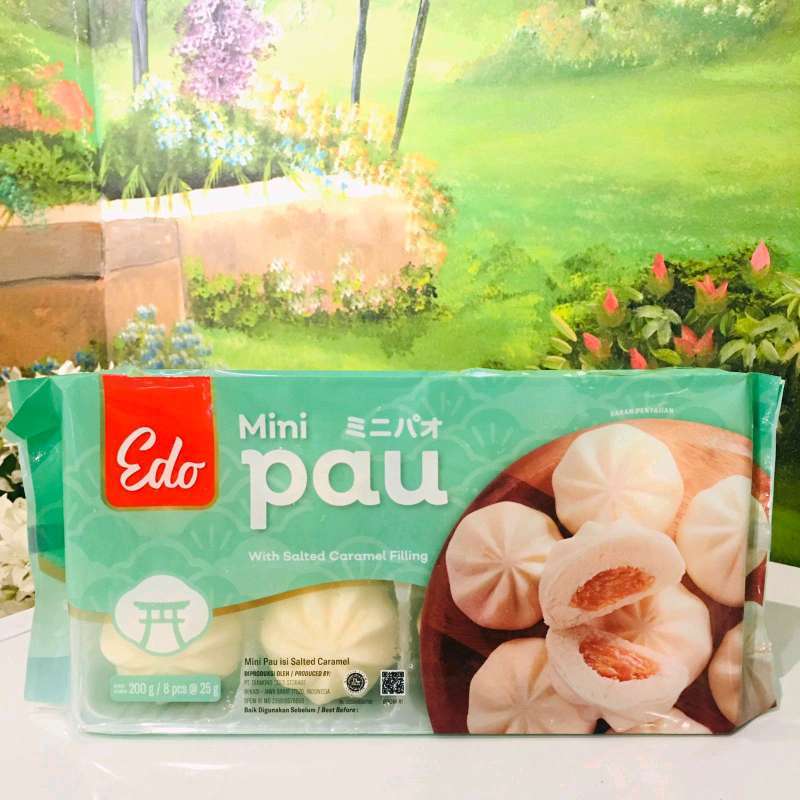 Jual Mini Pao Edo / Mini Pau Edo Isi Caramel / Bakpao Isi Caramel Halal ...