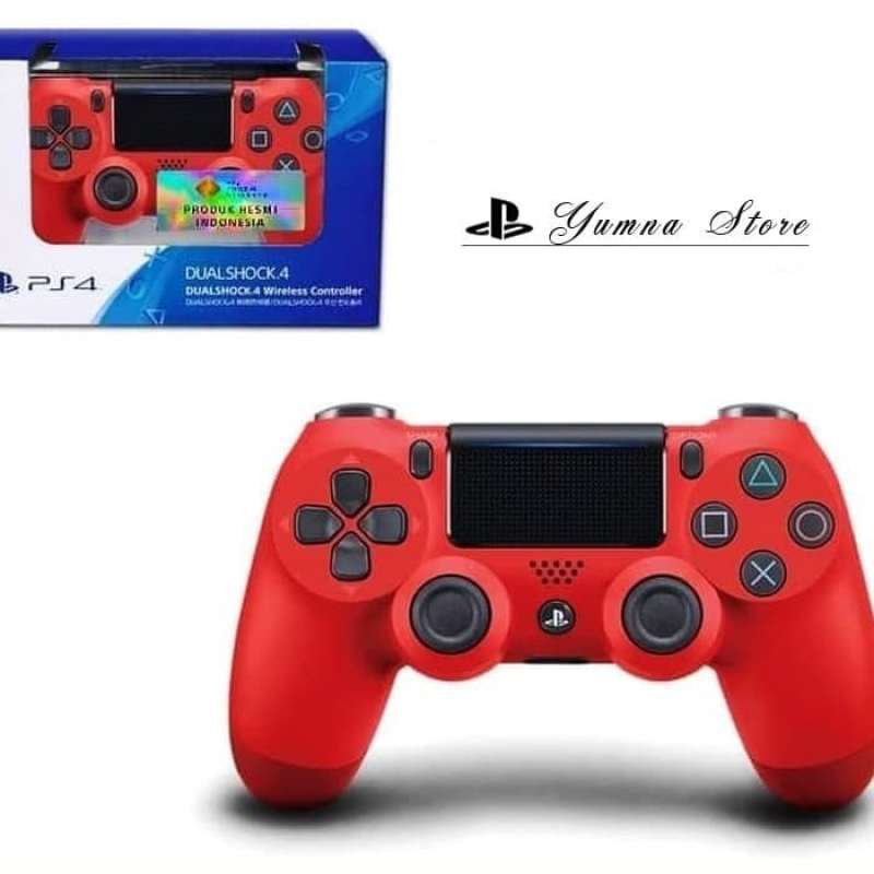 Jual Stick Ps4 Dual Shock Red Wireless Controller Dualshock 4 Di Seller ...